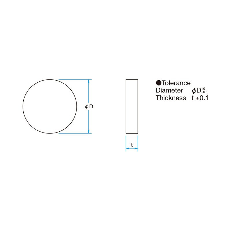ZnSe Windows for IR Laser, AR Coating