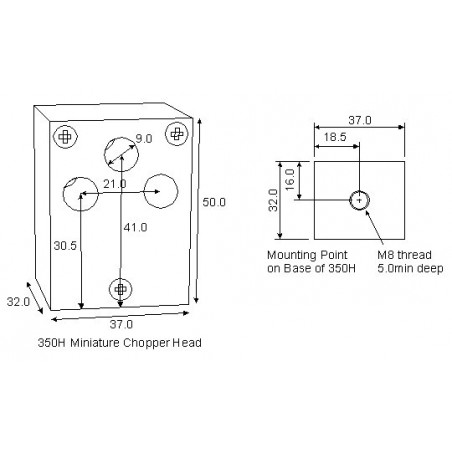 SCT-350CD Miniature Rotating Optical Chopper