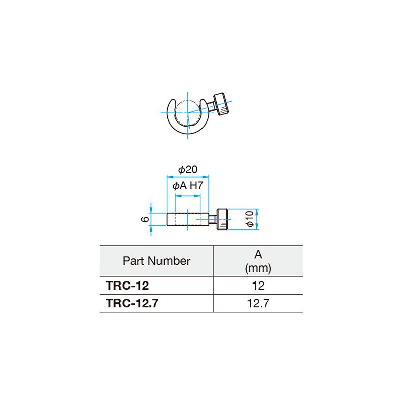 C Shape Post Collars