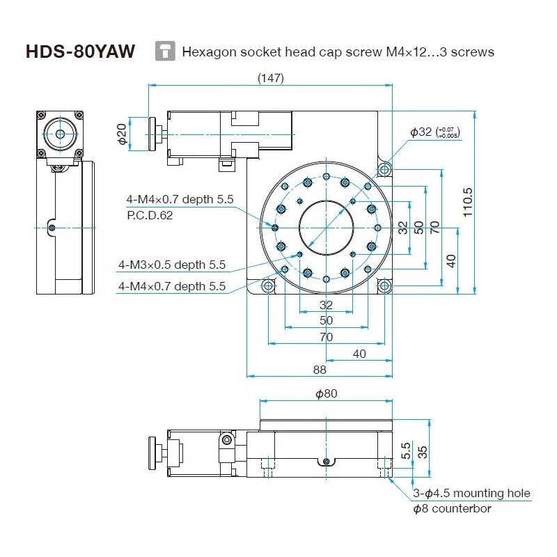 High Durability Rotation Stages