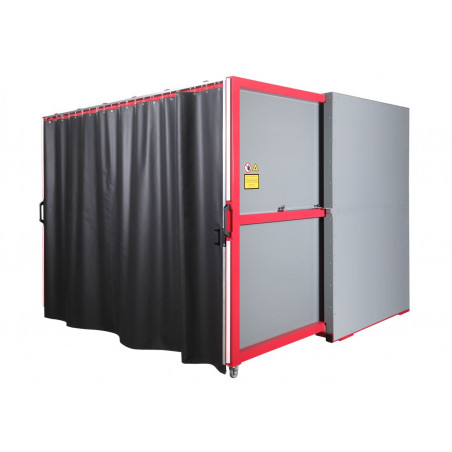 Mobile Laser Safety Cabin for Laser Welding