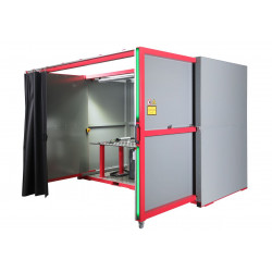Mobile Laser Safety Cabin for Laser Welding