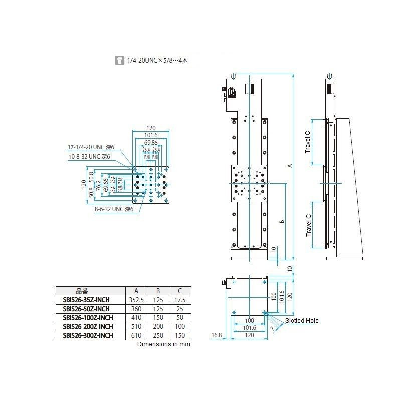 Z-Achsen mit integriertem Controller