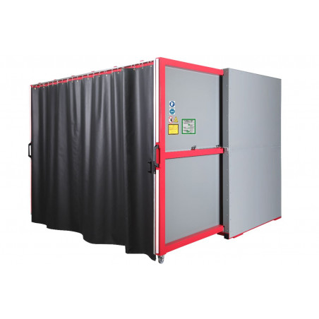 Mobile Laser Safety Cabin for Laser Welding
