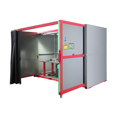 Mobile Laser Safety Cabin for Laser Welding