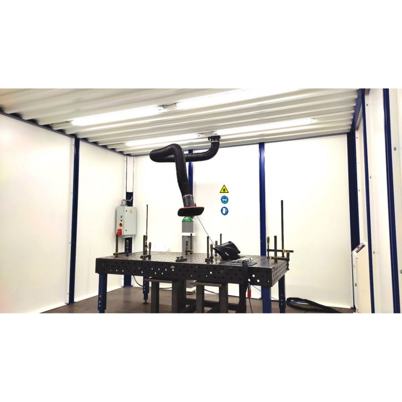 Large Area Laser Safety Cabin for Laser Welding