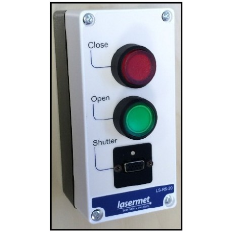 Laser beam shutter up to 20W