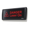 LED laser warning signs