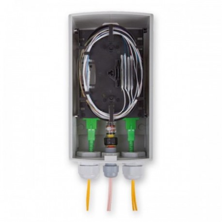 19" 1 HE Standard Spleißbox