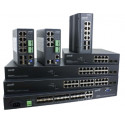 Transition Networks industrial hardened Ethernet network switch PoE ...