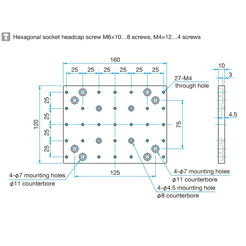 Optical Baseplates, OSE-OBC-2