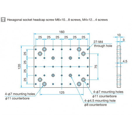 Optical Baseplates, OSE-OBC-2